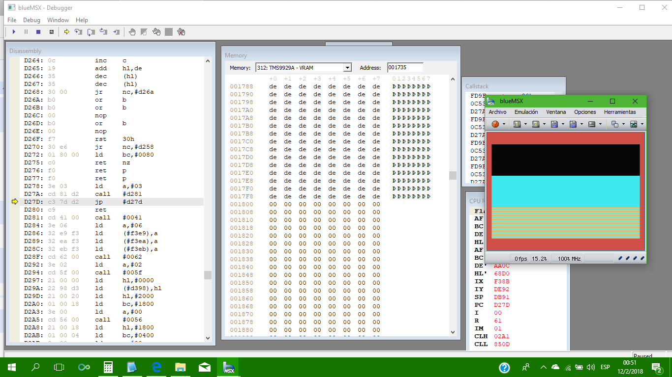 [HELP ME 2] MSX Coulour Table not matching the VRAM | MSX Resource Center (Page 1/2)