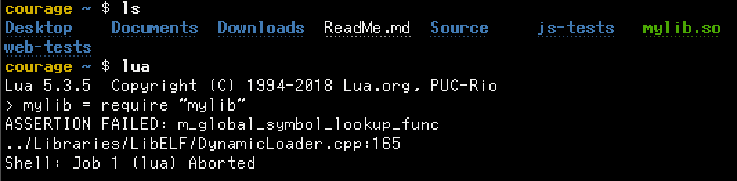 DynamicLoader: dlopen does not work · Issue #4642 · SerenityOS/serenity · GitHub